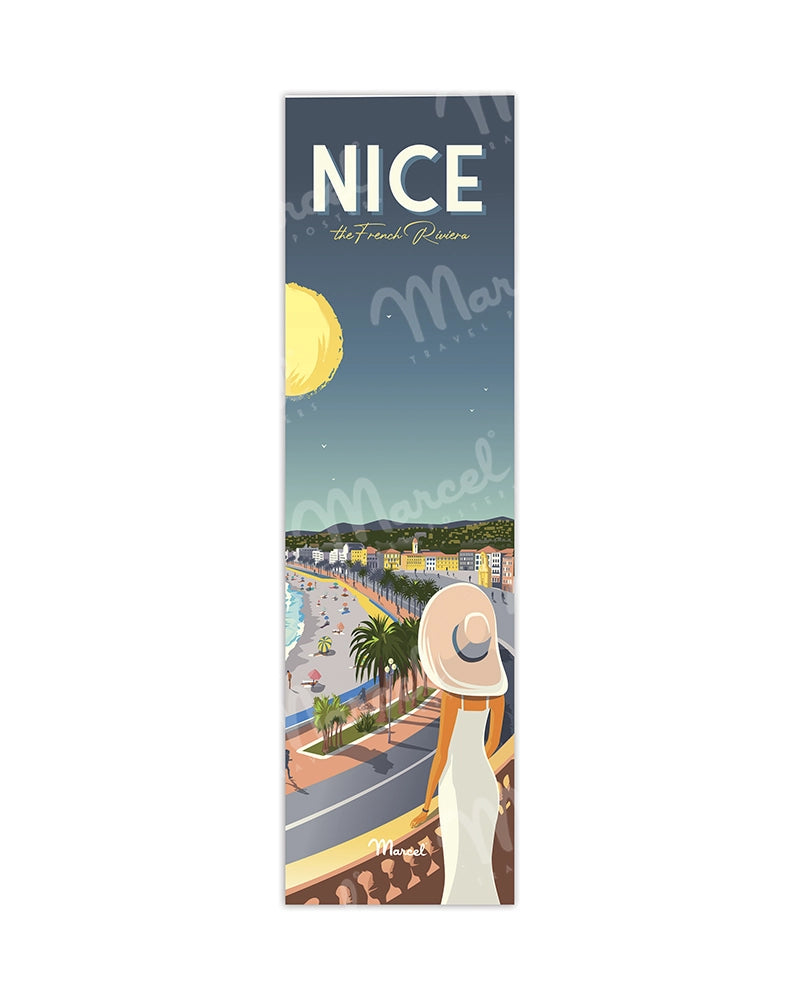 Marque-Page NICE "French Riviera" - Marcel Travel Posters