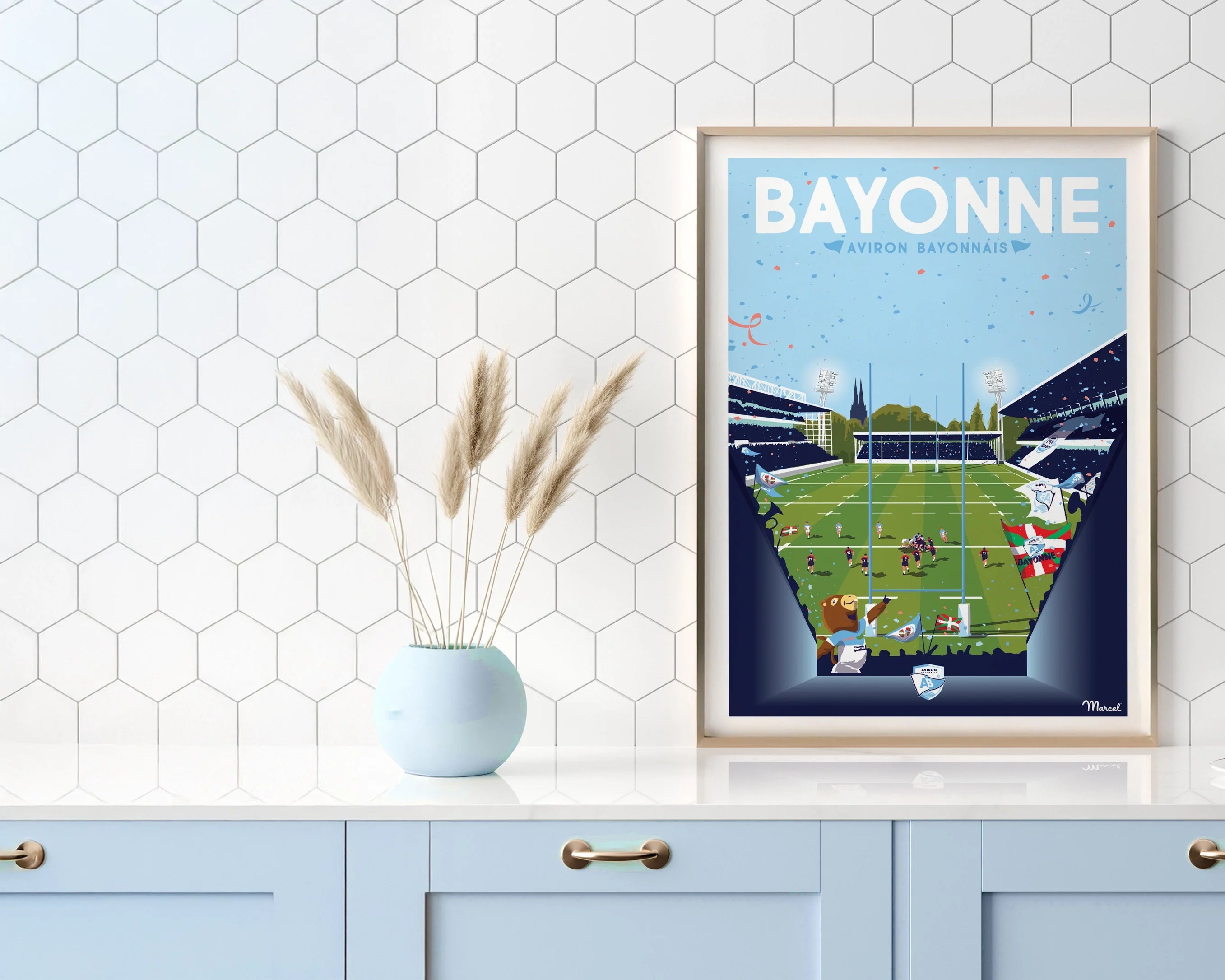 Aviron Bayonnais – Affiches, Puzzles & Produits Officiels – Marcel ...