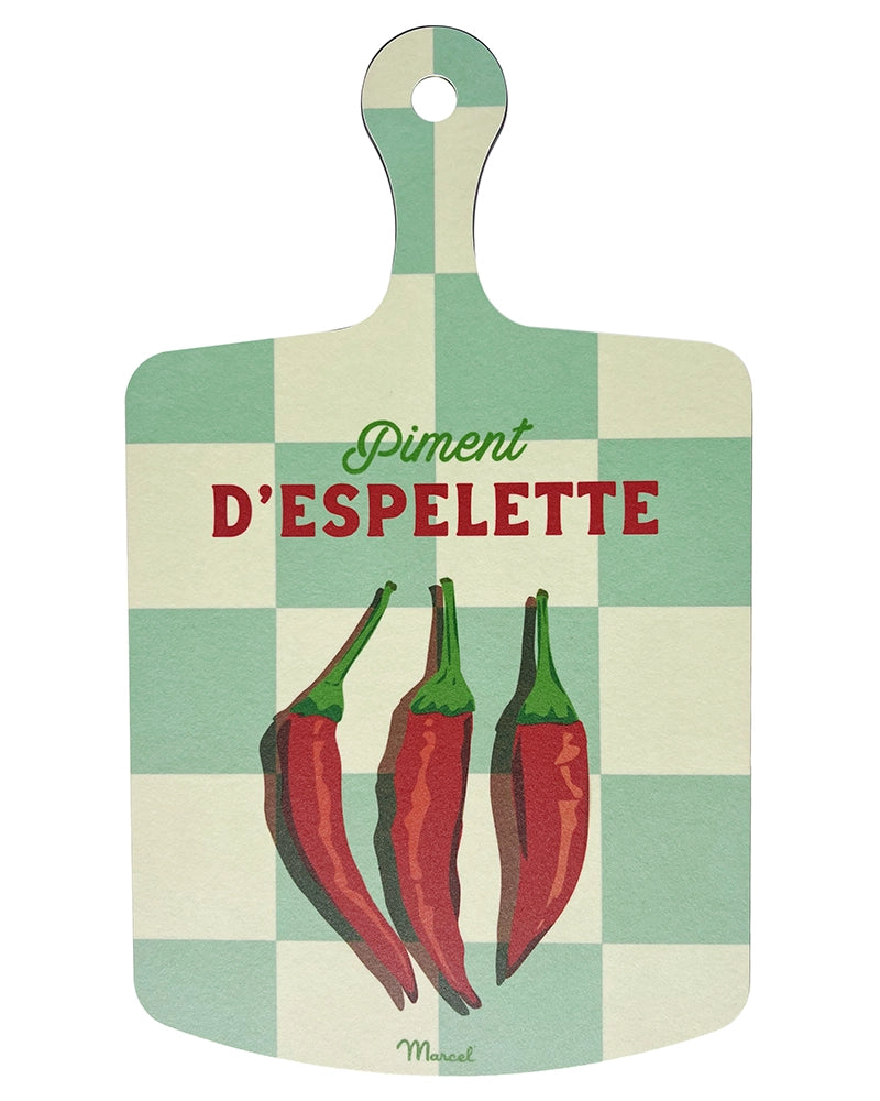 Planche Apéro "Piment d'ESPELETTE" – Marcel Travel Posters