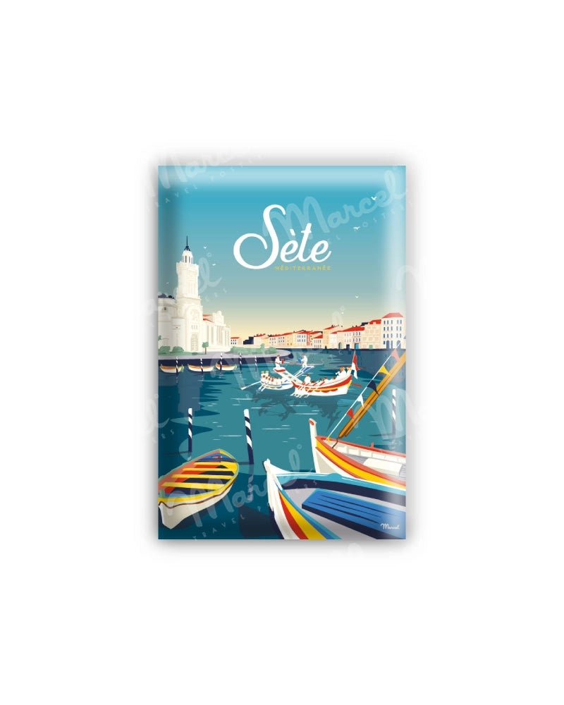 Magnet SETE - Marcel Travel Posters