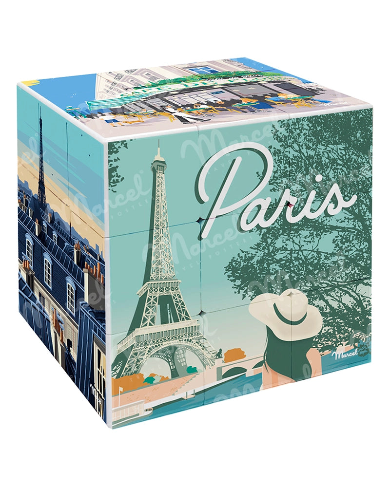 Cube PARIS – Marcel Travel Posters