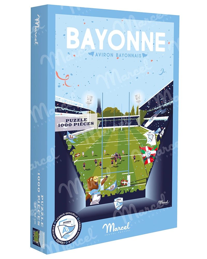 Puzzle AVIRON BAYONNAIS - Marcel Travel Posters