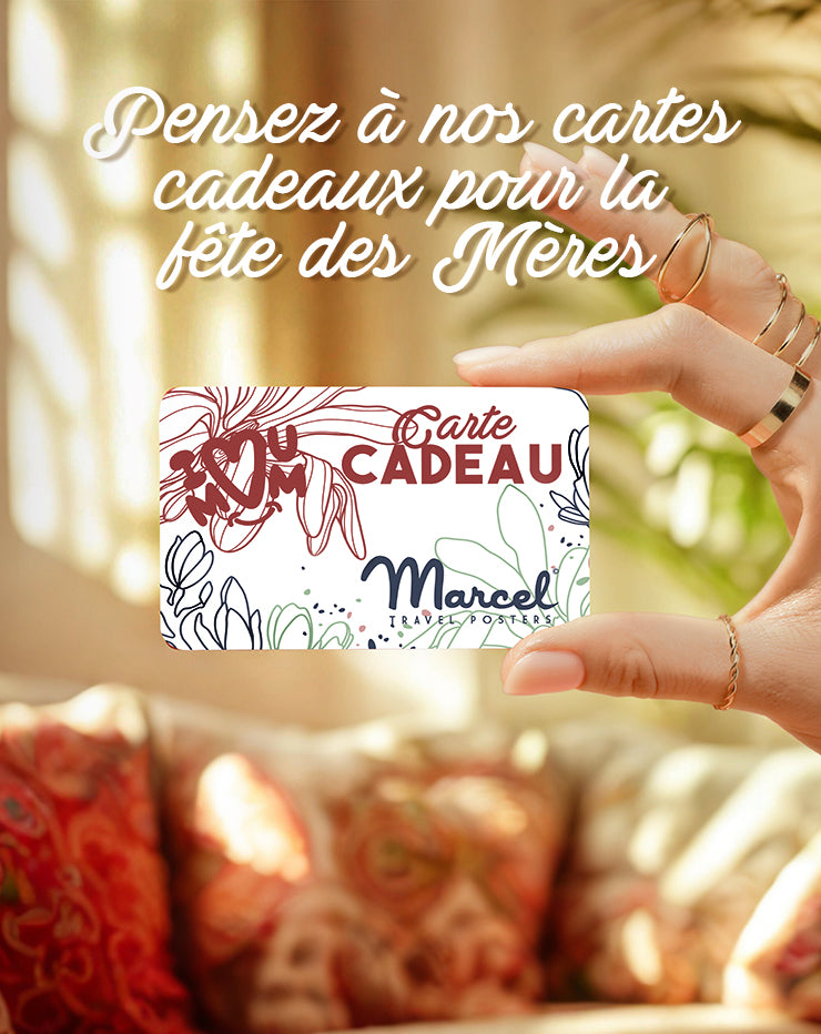 Marcel Travel Posters: Vintage Posters and Prints – Postcards